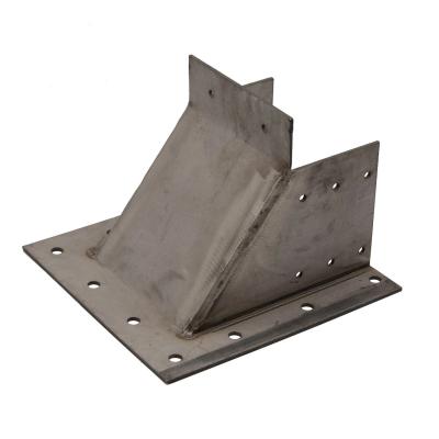 China Laser Cut Welding Small Aluminum Parts Powder Coated for Appliance for sale