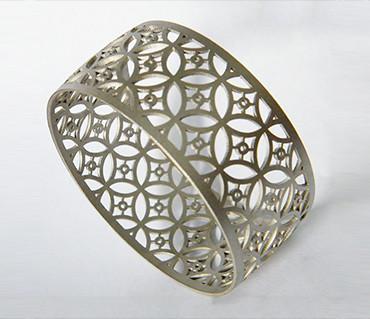 China Stainless Steel Custom Laser Cut Parts Color Anodized Sheet Metal Processing for sale
