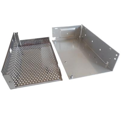 China Custom Stainless Steel Sheet Metal Fabrication Service Hole Punch Cutting Parts for sale