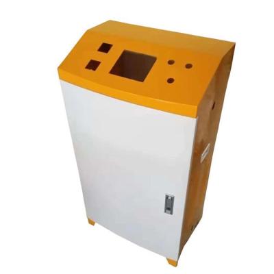 China Customizable Electrical Control Box Stainless Steel  Enclosure Zinc Plating for sale