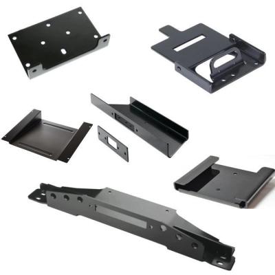 China Custom Press Punching Mild Steel Metal Sheet Enclosure Case Metal Fabrication for sale