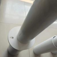 China Safety Parking Barrier Steel Bollard Post With Reflective Tape for sale