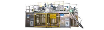 China 4.8T Stainless Steel Glue Mixing Equipment 1500-6000Kgs/Batch for sale