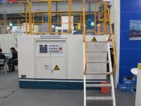 China Carbon Steel Corrugated Cardboard Gluing Machine with Touch Screen for sale