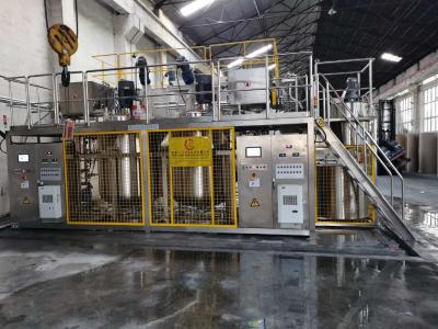 China 60KW Stainless Steel Glue Mixer Machine 1500-6000Kgs/Batch for sale