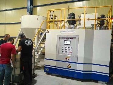 China Carbon Steel Automatic Starch Mixer 1600Kgs/Hour CE Certified for sale