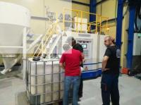 China 800-1600Kgs/Hour Starch Mixing Machine 220V 50Hz for Cardboard for sale