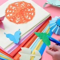 China Colored printing a4 copypaper 80 gsm for office Origami art for sale