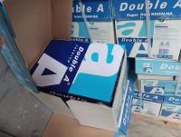 China Quality wholesale Wood Pulp Printing Paper white A4 size 500 sheets double A 70 80 gsm a4 paper for sale