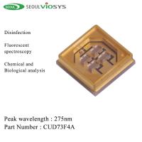 China CUD73F4A Ultraviolet Light Emitting Diode 270 - 278nm For Fluorescent Spectroscopy for sale