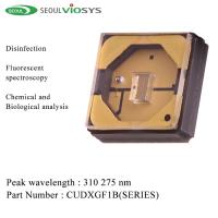 China Sterilization LED Lamp Chip UVC UV 275nm 310nm CUD(x)GF1B Series for sale