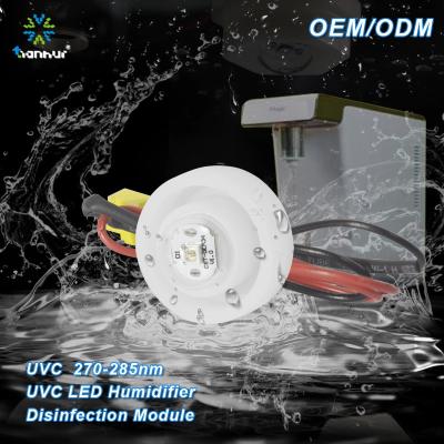 China 275nm UV LED UVC Sterilization Module For Air Humidifier Pet Water Dispenser for sale