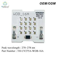 China High Power COB UV LED Module 275nm 300MW Aluminium PCB For Sterilization for sale