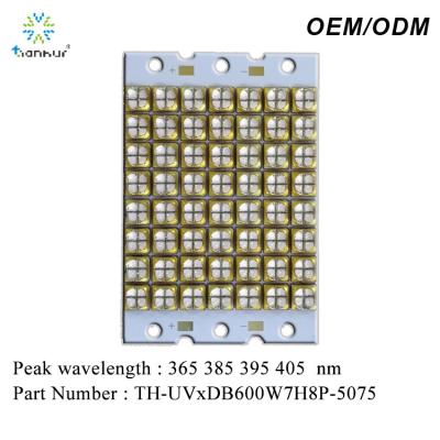China 200W 300W 400W UV LED Board 385NM 395NM 405NM For Glue Curing Inkjet Printing for sale