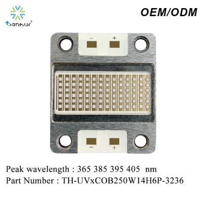 China Glue Curing Inkjet Printing UVA Module LED COB 365NM 385NM 395NM 405NM for sale