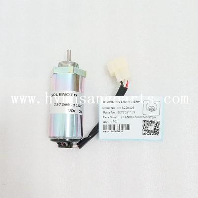 China 24V Excavator Solenoid 8972091152 For 4LE2 4LE2X ZX70-3 ZX75UR-3  ZX85USB-3 for sale