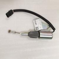 China 3991168 399-1168 4BT Excavator Electrical Parts Stop Solenoid 24V Shut Off Solenoid Valve for sale