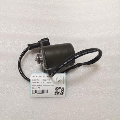 China Excavator Spare Parts Solenoid Assy 708-23-18220 7082318220 For PC100 PC120 PC150 for sale
