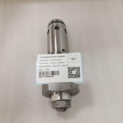 China Relief Valve 709-10-52800 709-80-52800 709-10-57800 Excavator Engine Parts For Wa470-3 PC120-5 for sale