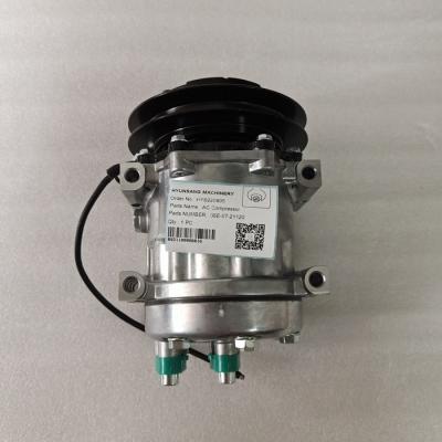 China Hyunsang Excavator Parts AC Compressor 56E-07-21120 56E0721120 For HM300-2 for sale