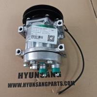 China Hyunsang Excavator Parts AC Compressor 56E-07-21120 56E0721120 For HM300-2 for sale