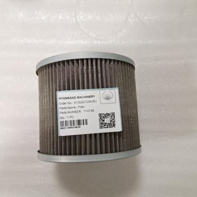 China Hyunsang Excavator Parts Hydraulic Filter 7Y-4748 7Y4748 For E320 E200B for sale
