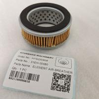 China Hyunsang Breather Element 31EH-00480 Air Filter For Excavator R250LC R290LC for sale