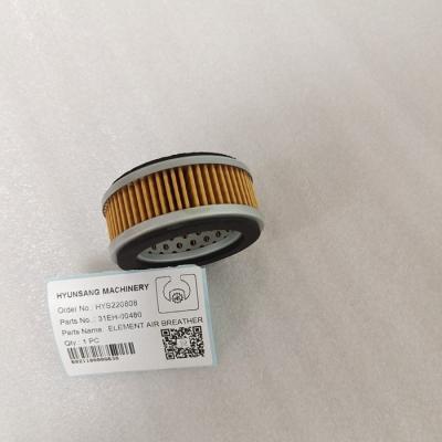 China Hyunsang Breather Element 31EH-00480 Air Filter For Excavator R250LC R290LC for sale