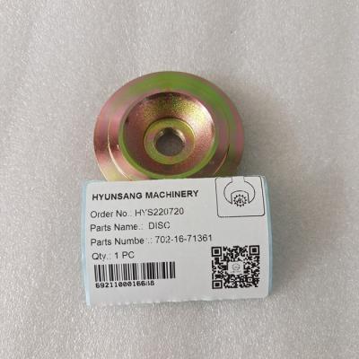 China Excavator Parts Disc 702-16-71361 7021671361 702-16-03530 7021671360 For PC100 PC200 for sale