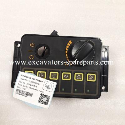 China Membrane Switch Excavator Electrical Parts 21N8-20505 21N8-20506 For R140LC-7 R160LC7 R210LC7 for sale