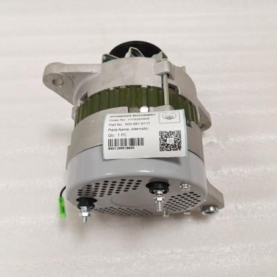 China Excavator Engine Parts 600-861-6111 6008616111 600-861-6110 6008616110 Alternator For WA380 for sale