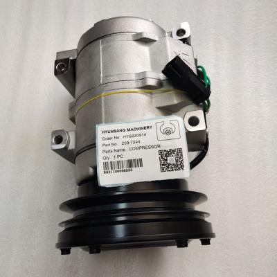 China Air Conditioning Compressor 25972-44 259-7244 2597244 For E312D E319D E320D E323D for sale