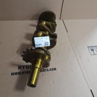 China Hyunsang Excavator Parts Engine Crankshaft YM729350-21700 YM72940021700 YMR000575 For 4D84 for sale