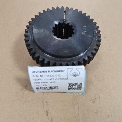 China Excavator Parts Flexible Coupling With Hub 315*42T YNF073 YNF00502 YNF00523 for sale