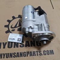 China Excavator Electrical Parts Starter 8-97112-865-2 8971128652 For 27C 35C 50C for sale