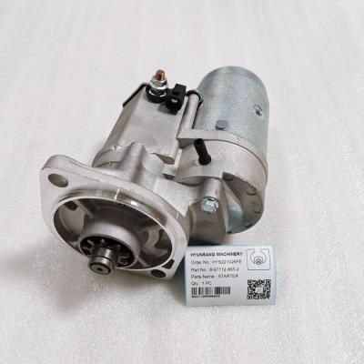 China Excavator Electrical Parts Starter 8-97112-865-2 8971128652 For 27C 35C 50C for sale