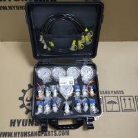 China Hydraulic Test Gauge Kit Pressure Gauge Hyunsang Excavator Parts for sale