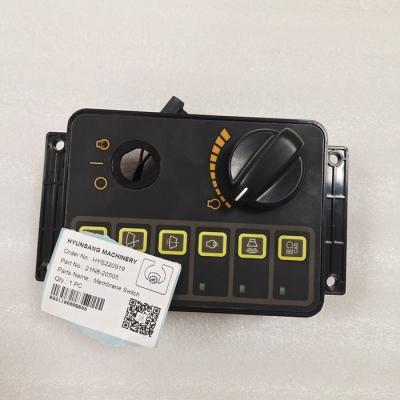 China Membrane Switch Box Assy 21N8-20505 21N8-20506 For R140LC-7 R160LC-7 R210LC-7 for sale
