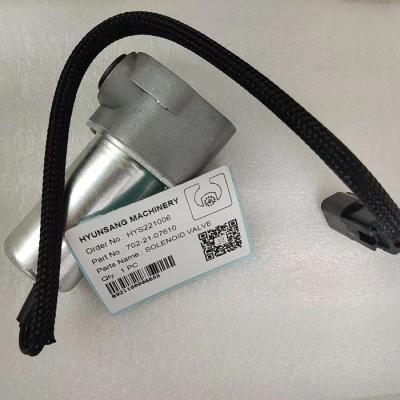China Excavator Solenoid Valve 702-21-07610 7022107610 For PC300-8 PC350-8 PC400-8 for sale
