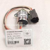 China Excavator Electrical Parts Stop Solenoid XJAU-00572 For R80-7 for sale