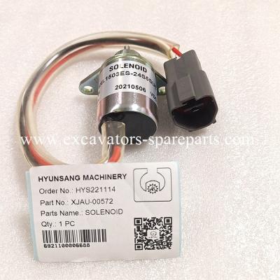 China Excavator Electrical Parts Stop Solenoid XJAU-00572 For R80-7 for sale