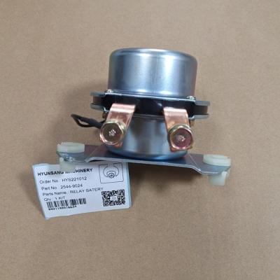 China Excavator Parts 24V Battery Relay 2544-9024 25449024 For DX140W DX190W DX210W for sale