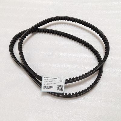 China Hyunsang Spare Parts Fan Belt 4684347 For Excavator ZX70 ZX75 ZX80 ZX85 for sale