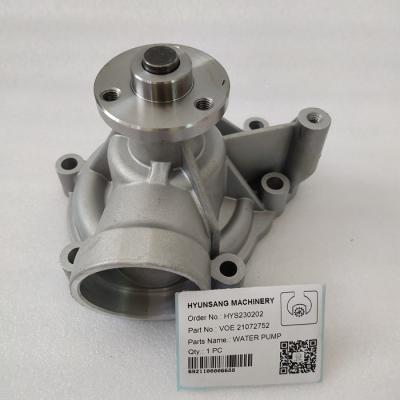 China Wheel Loader Water Pump VOE 21072752 VOE21072752 For L50E L60E L60F L70E L70F for sale