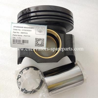 China Piston 3687816 Excavator Engine Parts With Piston Pin Snap Ring For C18 Engine Spare Parts for sale