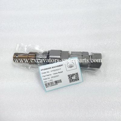 China Main Valve Relief 25/222351 25222351 For JS160 Excavator Spare Parts for sale