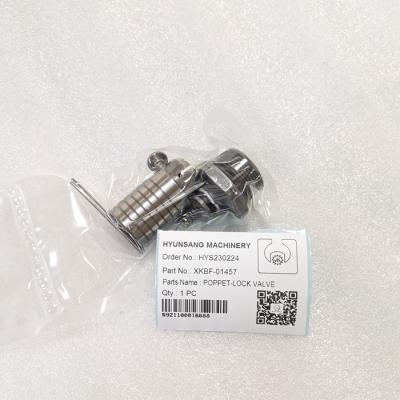 China Excavator Parts Poppet Lock Valve XKBF-01457 XKBF-01555 For R210LC7A R210LC9 for sale