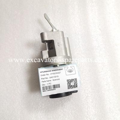 China Fuel Shutoff Solenoid 04513019 For Construction Machinery Equipment for sale