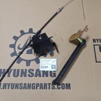 China Excavator Parts Back Latch Assy 71Q6-02350 For R140LC9 R160LC9 R140W9 R180W9A for sale