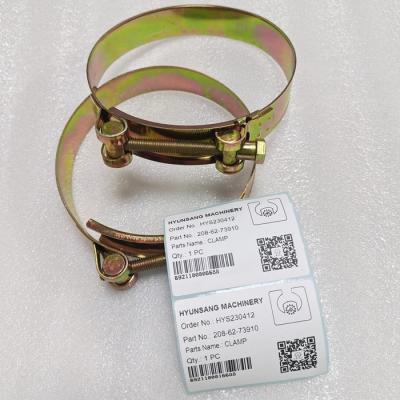 China Construction Machinery Parts Clamp 208-62-73910 2086273910 For PC300 PC350 PC400 for sale